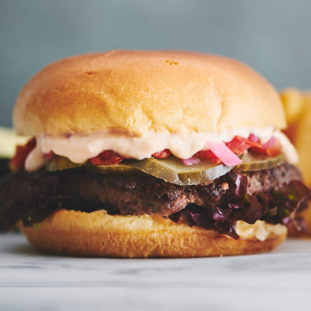 Square Burger Menu Er Lavet Af 100 Friske Råvarer Square Burger